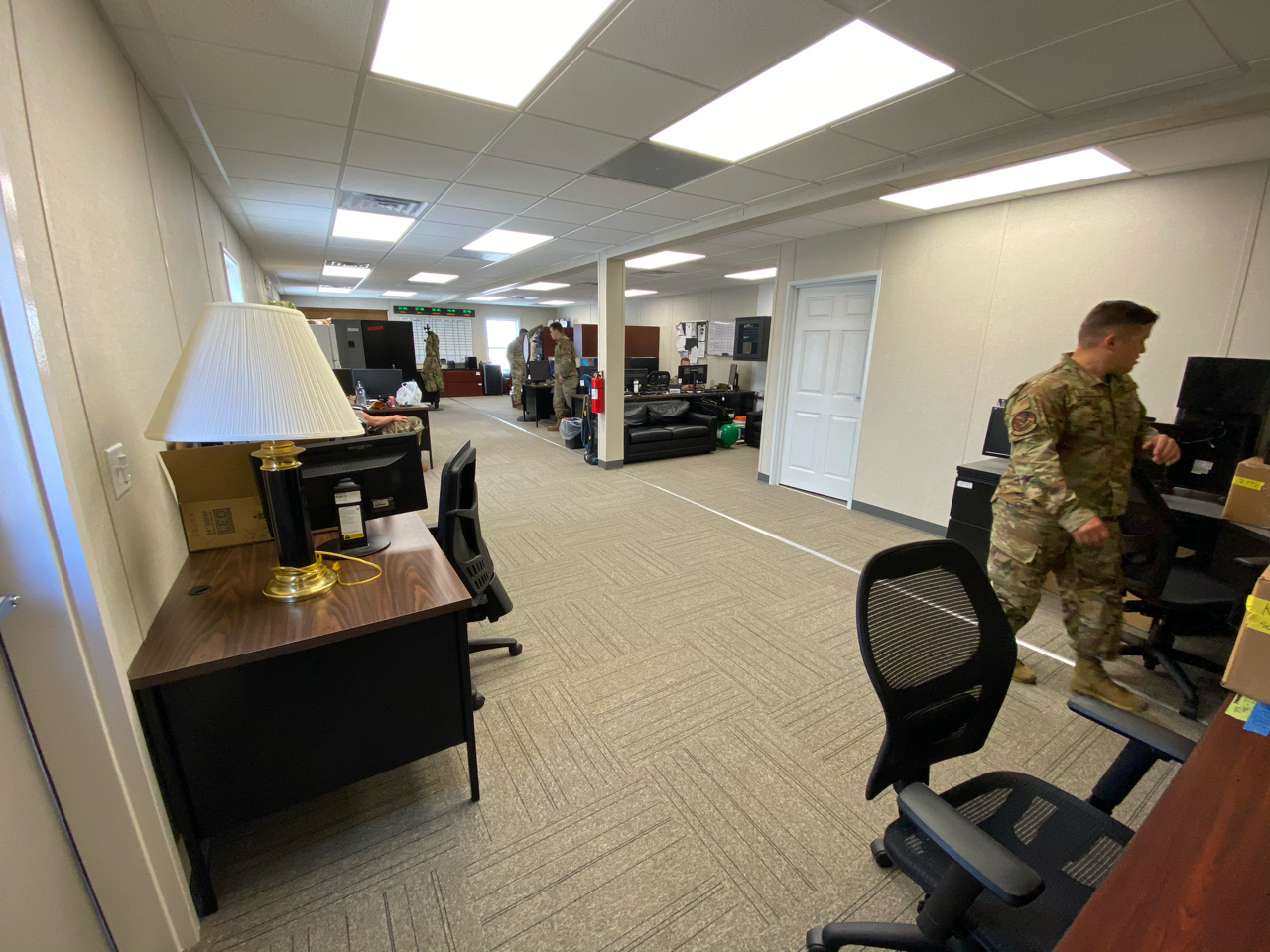 Tyndall Airforce Base Modular Office Building - Rose Office Systems