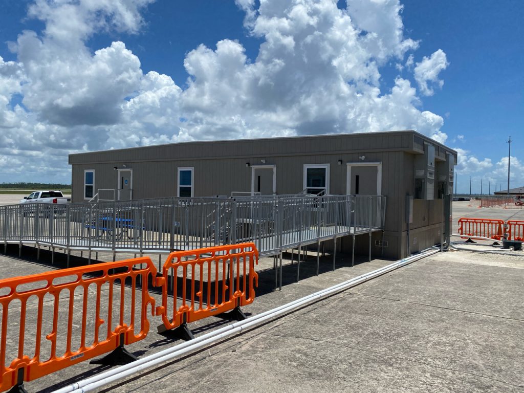 Tyndall Airforce Base Modular Office Building - Rose Office Systems