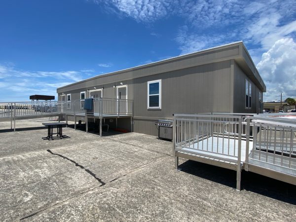Tyndall Airforce Base Modular Office Building - Rose Office Systems